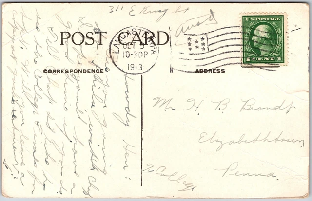 I SHOULD WORRY Like A Lamp & Go Out At Night, 1913 Decorative Border ...