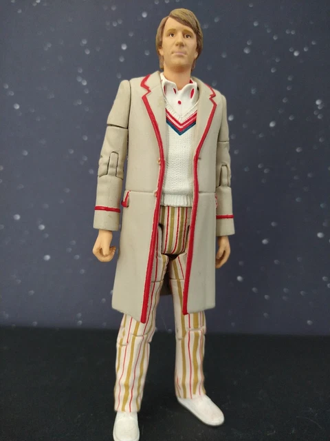 DOCTOR WHO CASTROVALVA Fifth Doctor No Celery Wave 1 Classic 5" Figure ...