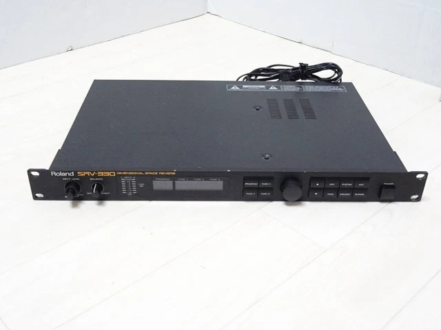 ROLAND SRV-330 DIMENSIONAL SPACE REVERB rack effect £180.65 - PicClick UK