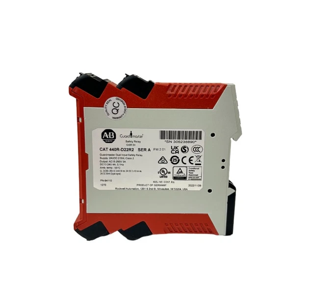 AB 440R-D22R2 GUARDMASTER Dual Input Safety Relay NEW 440RD22R2 US Free ...