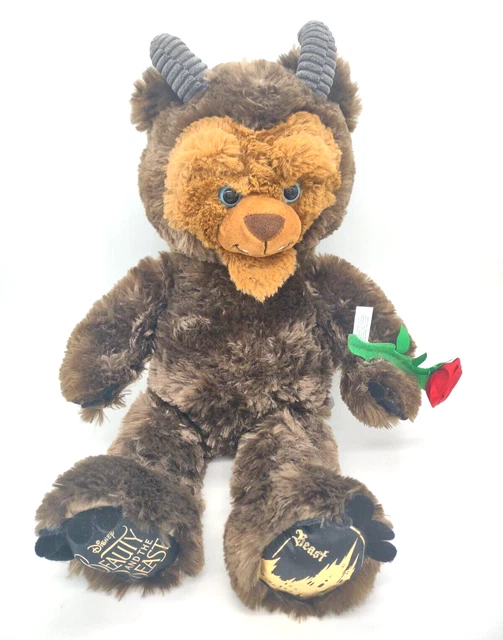 BUILD A BEAR Workshop Disney's Beauty and the Beast Stuffed Animal ...