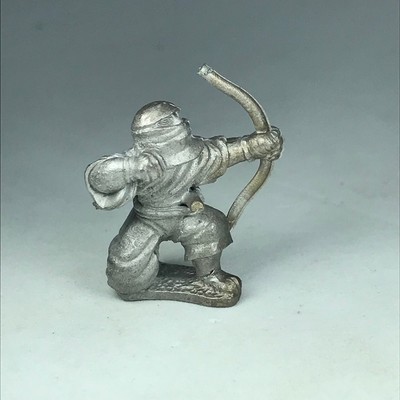METAL DIXON MINIATURES Ninja Archer Warrior Samurai Japanese Warriors ...