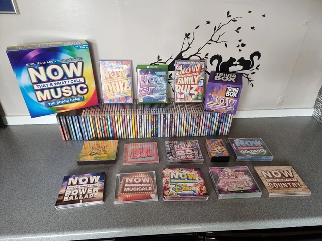 NOW THAT’S WHAT I Call Music! Bundle - 75x Original CD Albums + Games ...