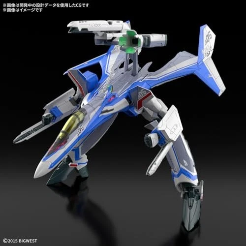HG 1/100 VF-31J Siegfried Hayate Macross Delta Pre-Colored Model Kit ...