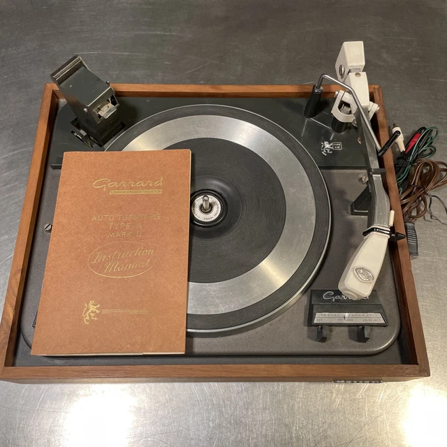 GARRARD LABORATORY SERIES Type AII Turntable with Manual £28.19 ...