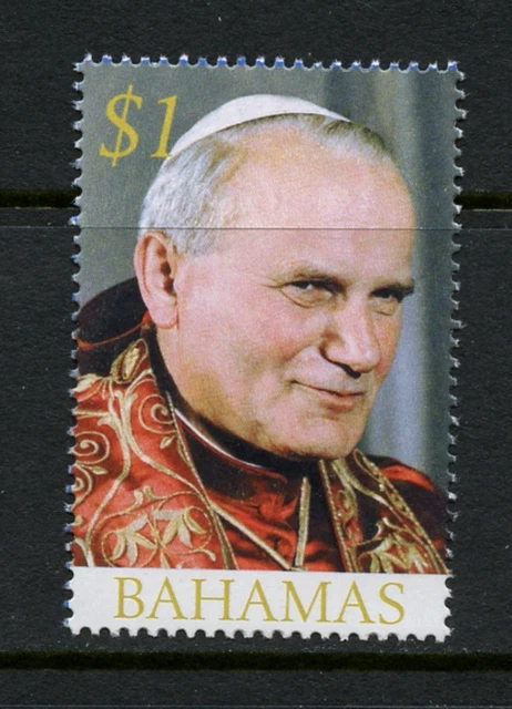 O698 BAHAMAS 2005 Pope John Paul II 1v. MNH $3.09 - PicClick AU