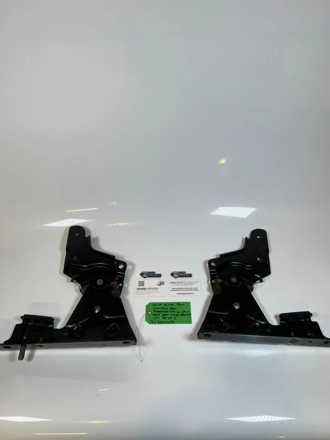 OEM 2002-2009 DODGE Ram Driver / RH 60 Split Rear Seat Hinge Brackets ...