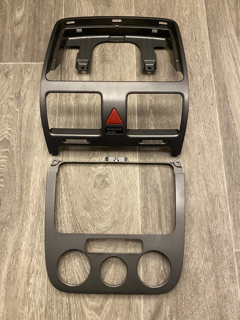 VW GOLF MK5 Centre Dash Trim Stereo Surround 1K0819743B 1.4 1.6 1.9 2.0 ...