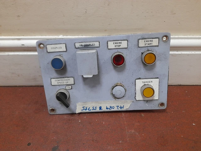 CLASS 142 CAB Desk Switch Panel from DMSL 55785 of Unit 142089 £25.00 ...
