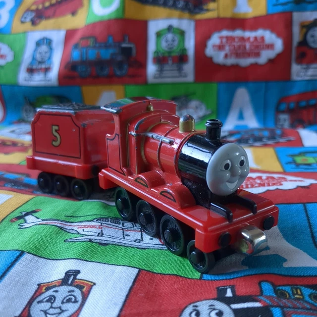 THOMAS THE TANK Engine Take N Play James and Tender die cast train ...