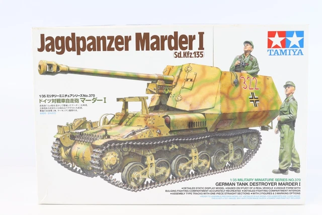 TAMIYA 35370-3000 1:35 Scale Jagdpanzer Marder I Sd.Kfz.135 £1.20 ...