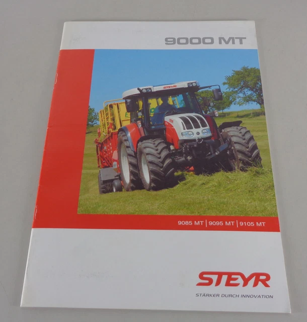 PROSPECTUS / BROCHURE Steyr Tracteur 9000 MT / 9085 MT 9095 MT 9105 MT ...