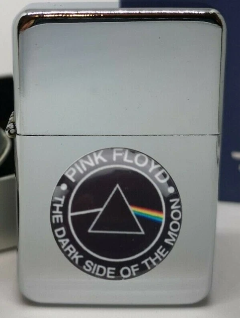 PINK FLOYD THE Dark Side Of The Moon Flip Metal Petrol Lighter £100.00 ...