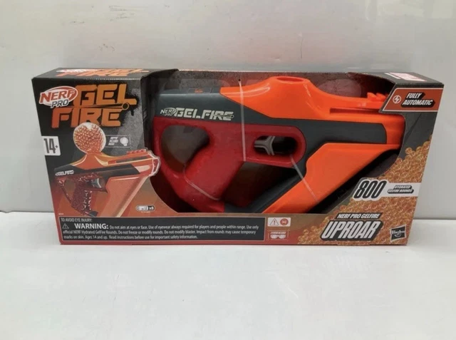 NERF PRO GELFIRE Uproar Blaster 800 Rounds Fully Automatic New Xmas Toy ...