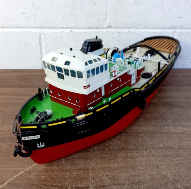 R/C TUG BOAT Model Fibreglass Hull Project Spares Repairs Needs ...