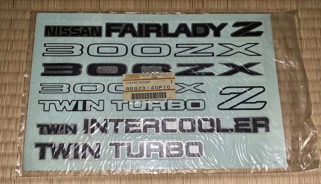 GENUINE NISSAN 300ZX Z32 Stickers Decals Set JDM NISMO VG30DETT $159.46 ...