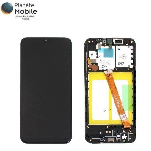 ORIGINAL ECRAN LCD Complet Noir Sur Châssis Pour Samsung Galaxy A20e (A202F) EUR 59,99 - PicClick FR