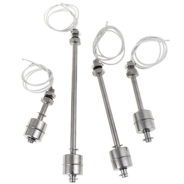 MINI INDICATOR VERTICAL Water Level Sensor Stainless Steel Float Switc ...