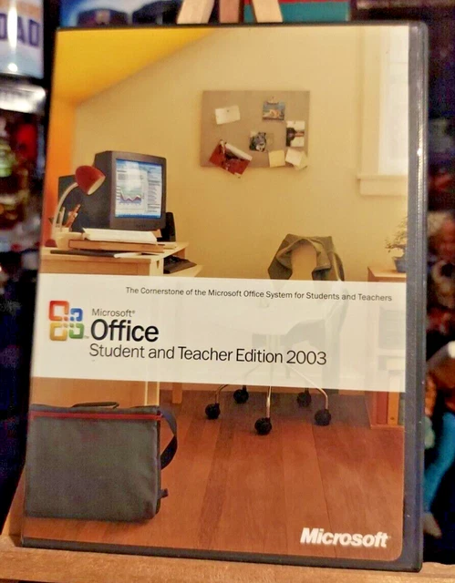 MICROSOFT OFFICE STUDENT and Teacher Edition 2003 Word Excel with ...