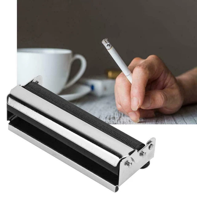 PORTABLE MINI CIGARETTE Rolling Machine Hand Operated Tobacco Roller ...