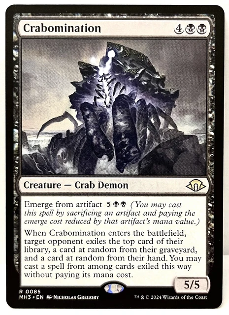 MTG - CRABOMINATION - #85-Modern Horizons 3 MH3 - Régulier - Neuf dans ...