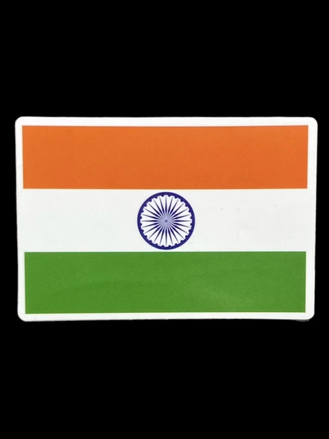 INDIA FLAG MAP Vinyl Sticker Decal 3”x2” $0.99 - PicClick CA
