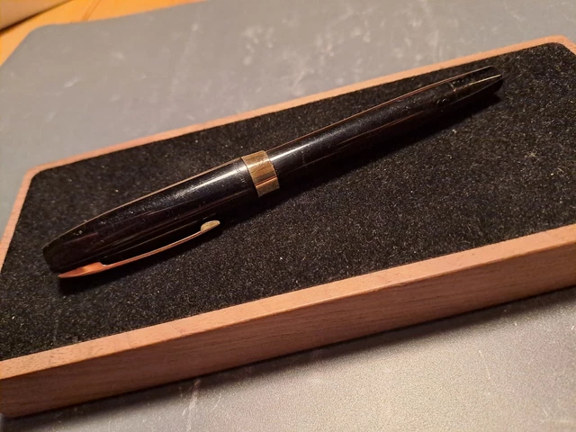 SHEAFFER IMPERIAL III, black, good condition, not serviced but working ...