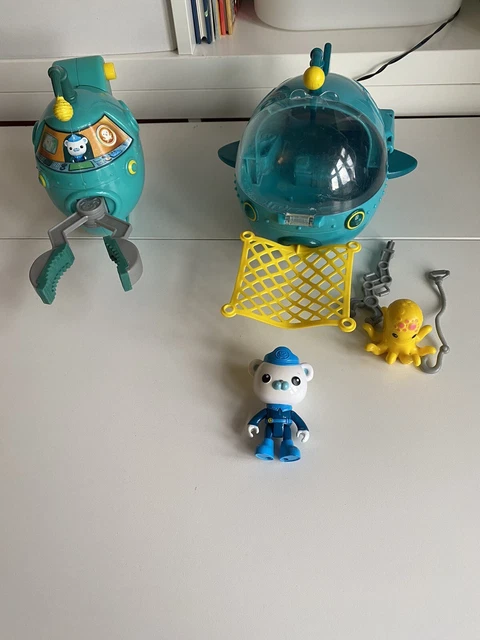 OCTONAUTS GUP A with Captain Barnacles and Accessories. Gup A Extendo ...