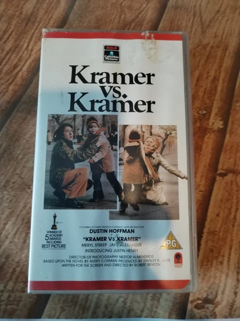 KRAMER VS. KRAMER - Dustin Hoffman VHS Video Cassette Tape PAL EUR 9,47 - PicClick IT