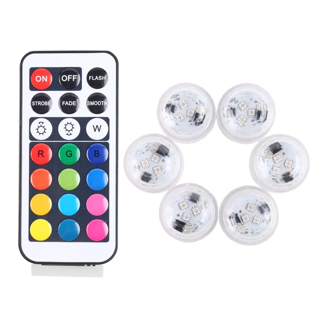 RGB NIGHT LIGHT with Remote Control LED Remote Control Light 3D ...