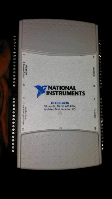 NATIONAL INSTRUMENTS NI USB-6216 Data Acquisition Device Multifunction ...