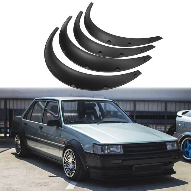 4X 3.5& FENDER Flares Extra Wide Body Kit For TOYOTA COROLLA KE25 KE30 ...