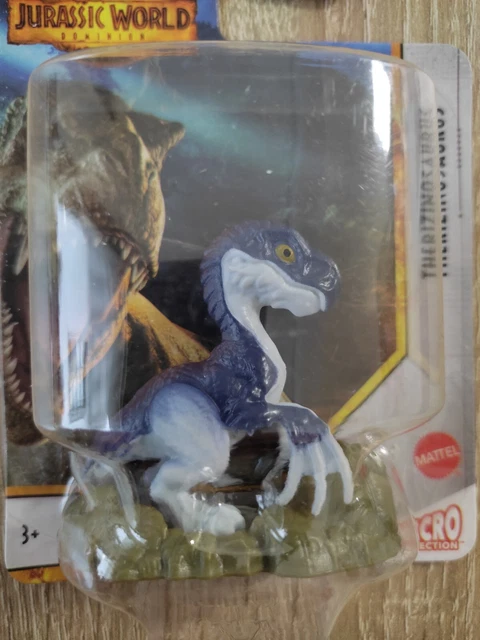 JURASSIC WORLD MICRO Mattel Therizinosaurus Dinosaurier EUR 8,80 ...
