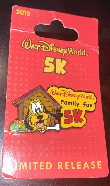 DISNEY PIN RUN Marathon 5k Family Run Pluto 2015 Rundisney EUR 9,35 ...