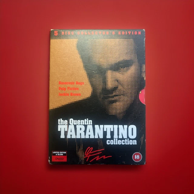 TARANTINO - RESERVOIR Dogs / Pulp Fiction / Jackie Brown (Box Set) (DVD ...