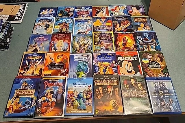 HUGE LOT OF 30 Disney Movies DVD And Blu-ray £93.53 - PicClick UK