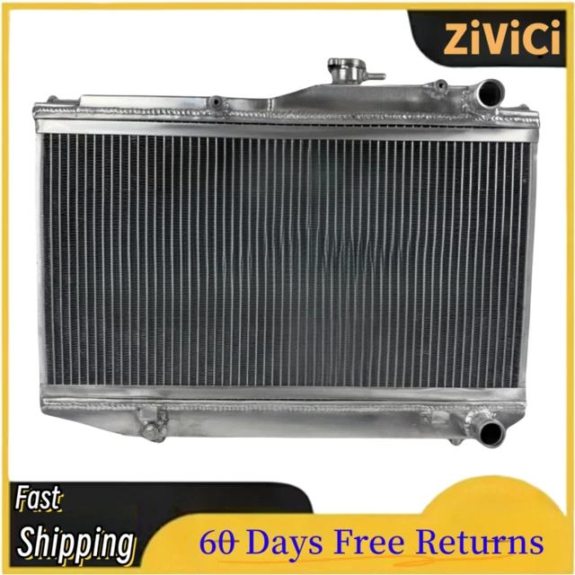 FOR TOYOTA COROLLA AE86 4AGE GTS 1983-1987 1984 85 86 MT 2ROW Aluminum ...