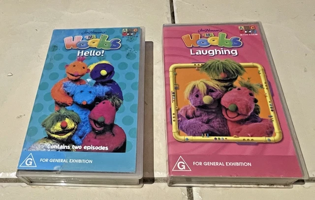 THE HOOBS VHS Jim Henson Hello! & Laughing ABC Rated G - 2002 £20.22 ...