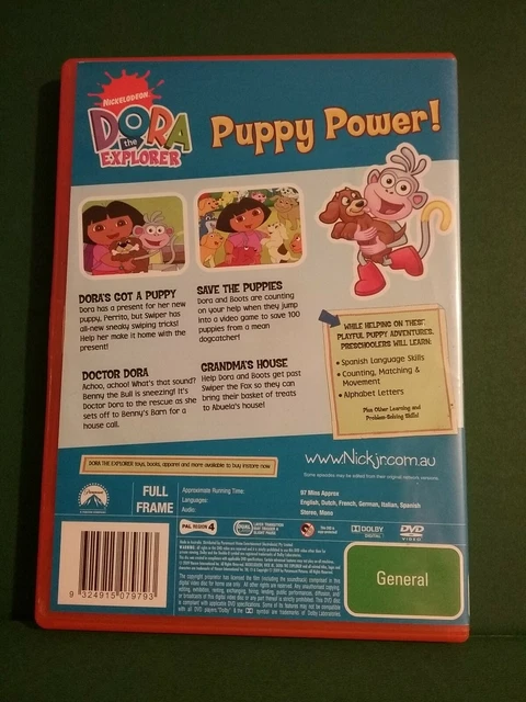 DORA THE EXPLORER - Puppy Power! (DVD, 2000) - Region 4 EUR 9,13 ...
