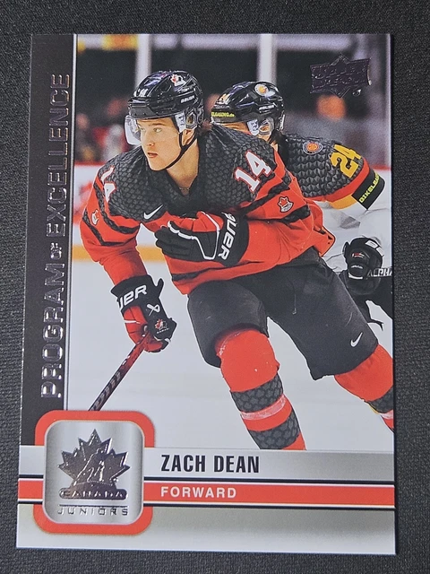 2023 TEAM CANADA Zach Dean 🇨🇦🇨🇦🇨🇦 Program Of Excellence $5.99 - PicClick CA