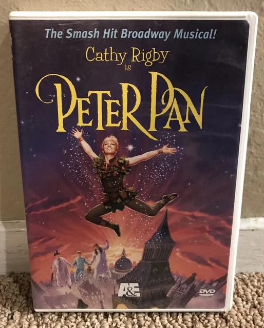 CATHY RIGBY~PETER PAN~SMASH Hit Broadway Musical~A&E~104 Mins. + Bonus ...