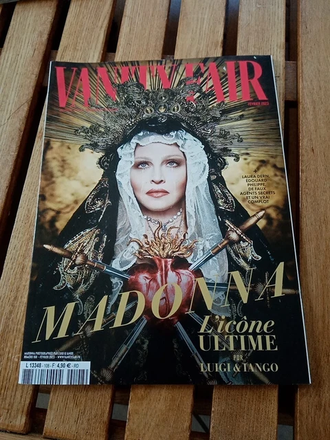 VANITY FAIR MADONNA Rare french fashion Magazine Fev 2023 EUR 19,99 ...