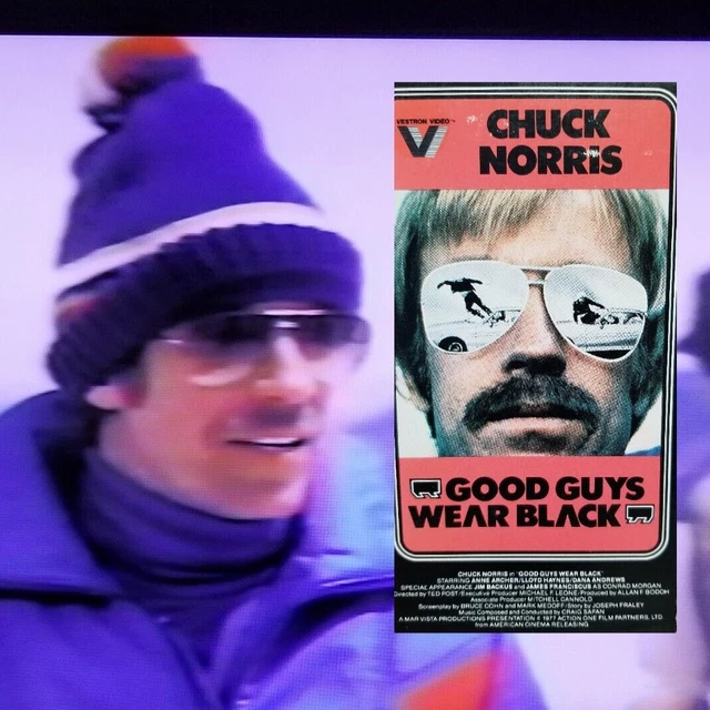 GOOD GUYS WEAR BLACK (1982 VHS) Vestron Video - Chuck Norris Early ...