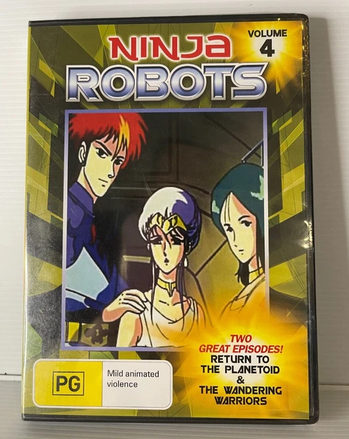 NINJA ROBOTS DVD Ninja Senshi Tobikage Volume 4 Animated Series Tracked Post New $15.99 ...