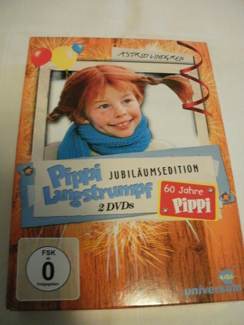 ASTRID LINDGREN PIPPI Langstrumpf Jubiläumsedition DVD BOX 60 Jahre ...