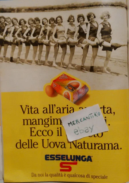 ESSELUNGA 1999 PUBBLICITÀ Vintage Advertising Werbung Italian Clipping ...