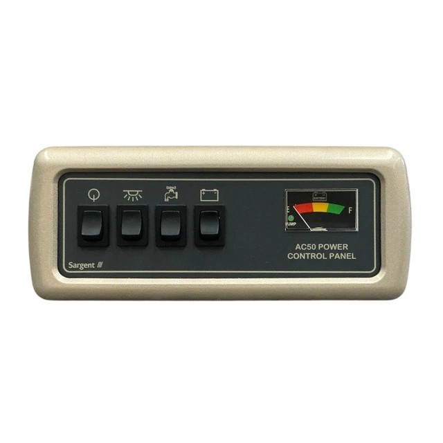 SARGENT III AC50 Power Control Panel Caravan/Motorhome £49.99 - PicClick UK