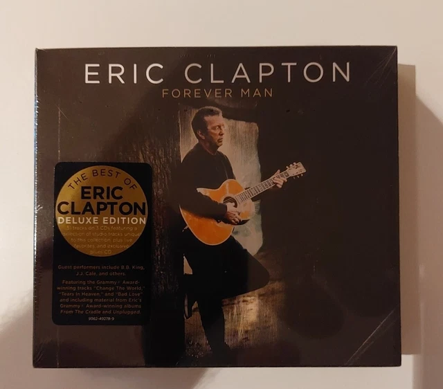 ERIC CLAPTON- FOREVER Man -3 CD Box Set -Deluxe Edition- New &Sealed ...