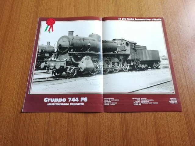 LOCOMOTIVA GRUPPO 744 Fs Caratteristiche Le Piu Belle Locomotive ...