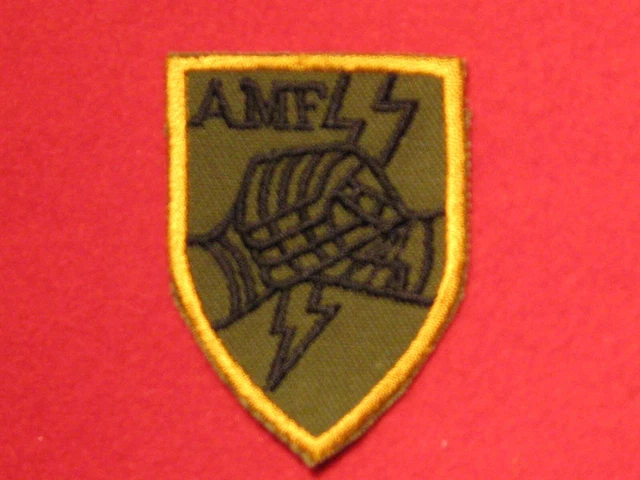 BRITISH ARMED FORCES Amf Allied Mobile Force Trf Flash Badge Brand New ...